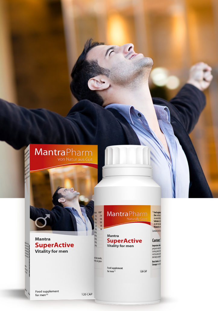 Mantra SuperActive Vitality for men - MantraPharm